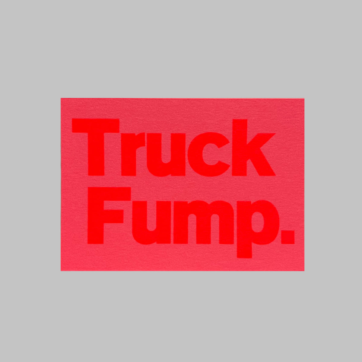 Truck Fump 2nd Edition, Set of 3 – p98a.berlin shop